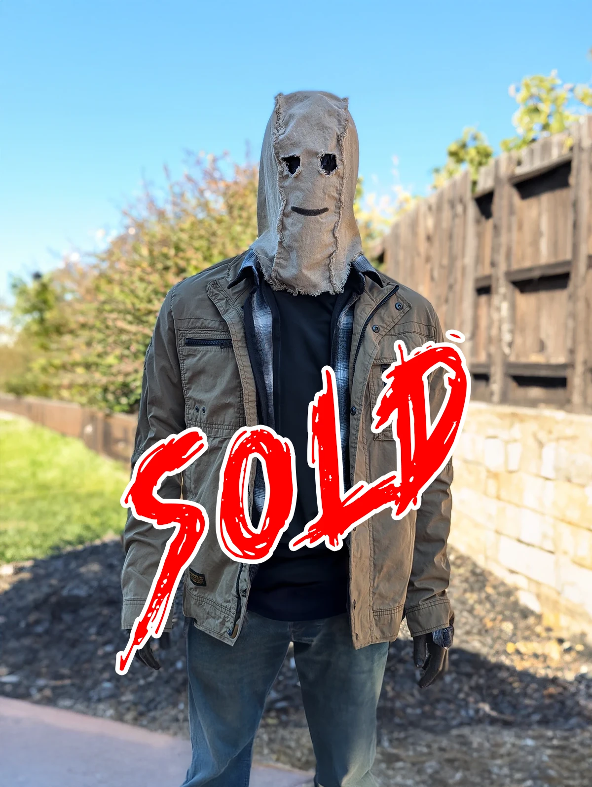 Chapter 1: The Strangers – Mask, Jacket, and flannel shirt - Gristle Box